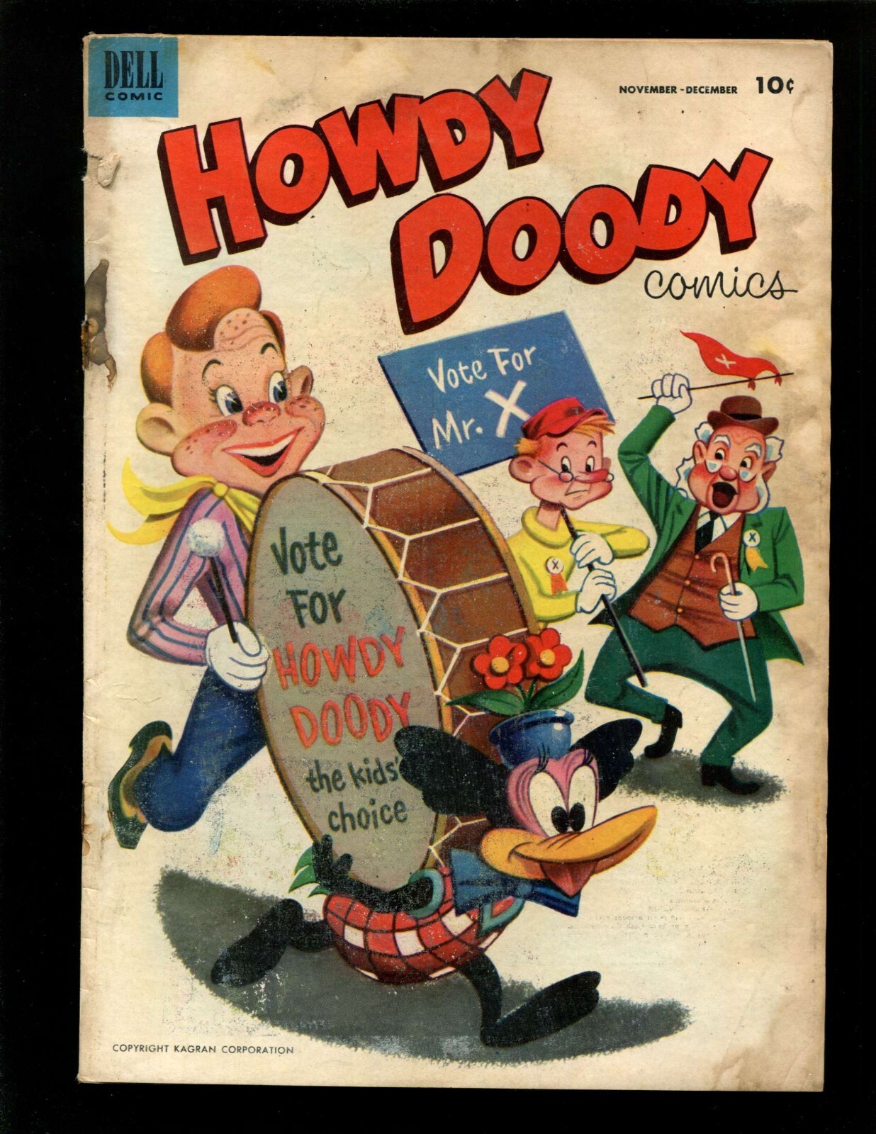 Howdy Doody #19 GD Edward Kean Dilly Dally Clarabell Flub-a-Dub | eBay