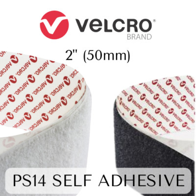 VELCRO® Brand PS14 50mm Self Adhesive Hook and Loop Tape Sticky Back ...