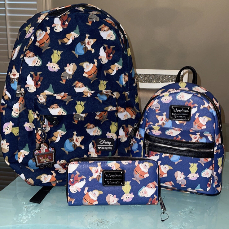 Loungefly 2018 Disney parks Seven Dwarfs Mini Backpac… - Gem