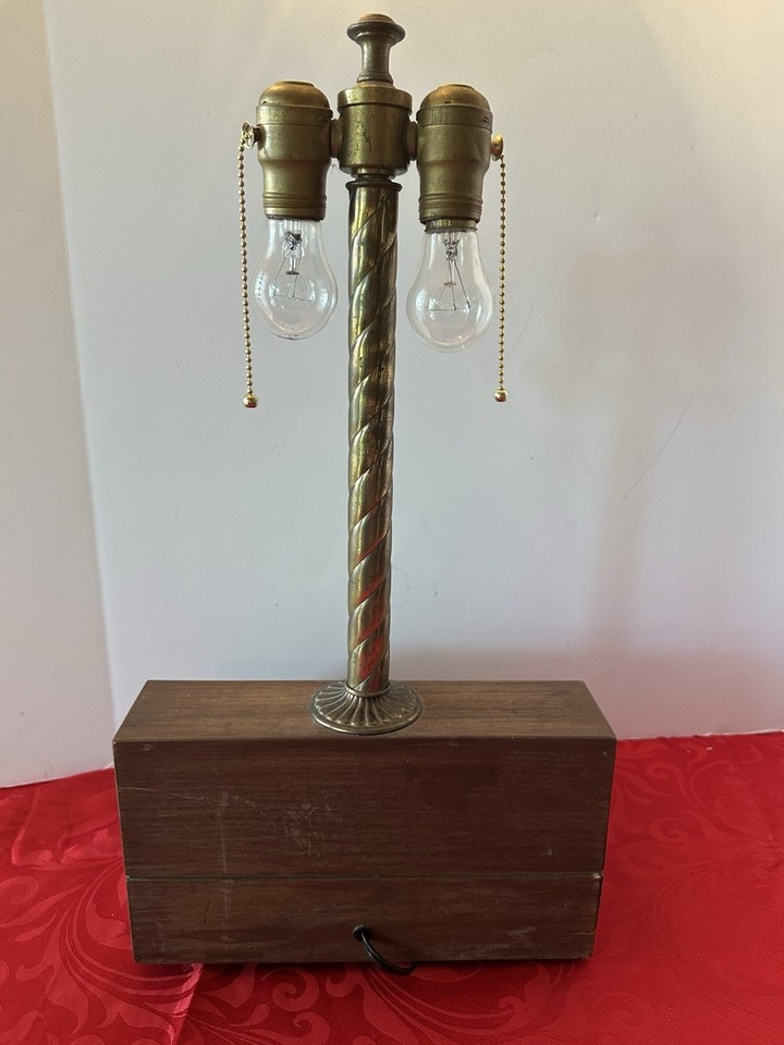 Art Nouveau Brass Letter Box Plate Door Inserted wooden Box Double ...