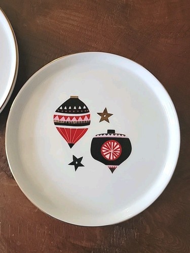 2 Target Project 62 Scandinavian Design Xmas Holiday Plates 7" Tree ...