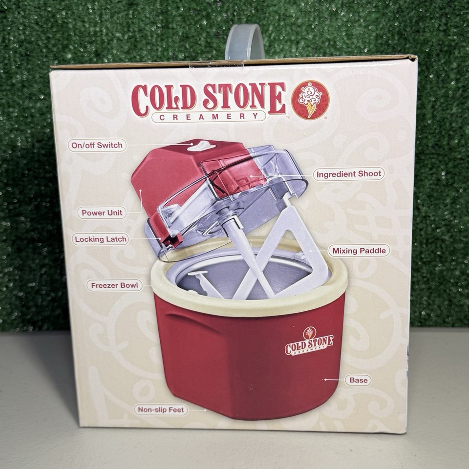 Cold Stone Creamery Ice Cream Maker Fully Automatic 2 Pint / 1 Quart ...