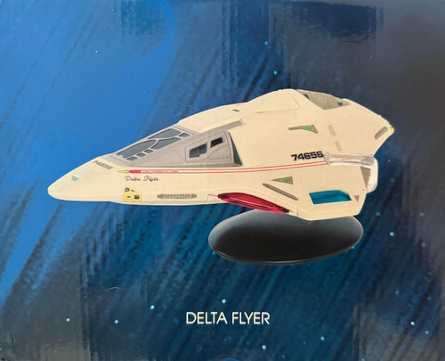 STAR TREK EAGLEMOSS - Delta Flyer with magazine, 2021 NIB: FREE ...