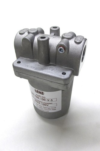 Lenz DH-750-100-V-S Waste Oil Filter with Oil Gauge, Clean Burn # 32127 ...