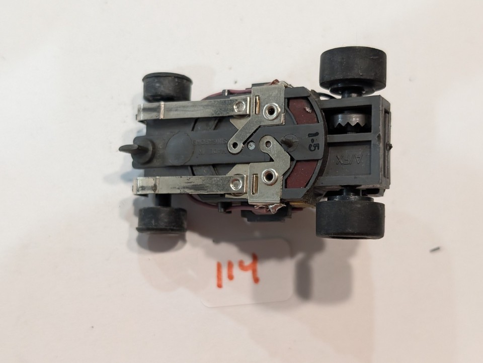 USED AURORA AFX POLICE MAGNATRACTION HO SLOT CAR CHASSIS 114 | eBay