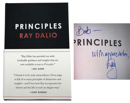 Ray Dalio ~ Signed Autographed "Principles" 1st Edition Book ~ JSA LOA ...
