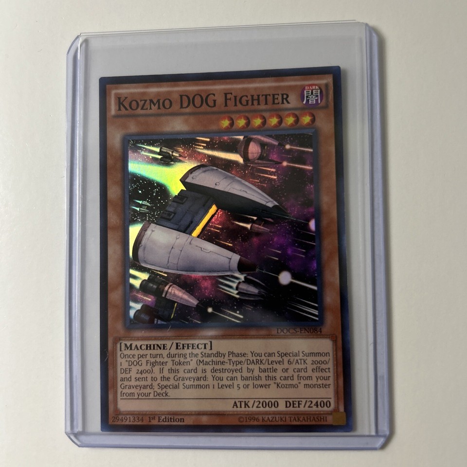 Kozmo DOG Fighter DOCS-EN084 Super Rare 1st Edition Yu-Gi-Oh Card NM ...