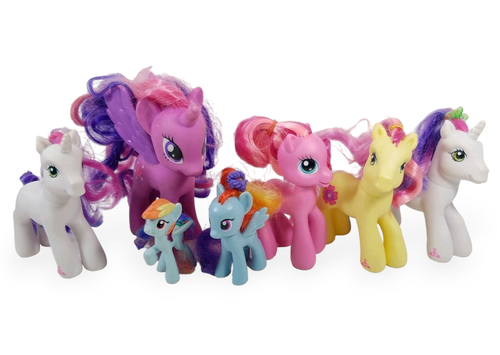 Lot of 7 My Little Pony Figures G3 & G3.5 MLP | eBay