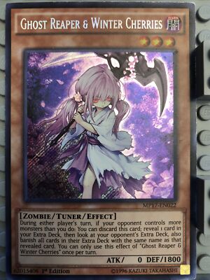Yu-Gi-Oh! TCG Ghost Reaper & Winter Cherries 2017 Mega-Tin Mega Pack ...