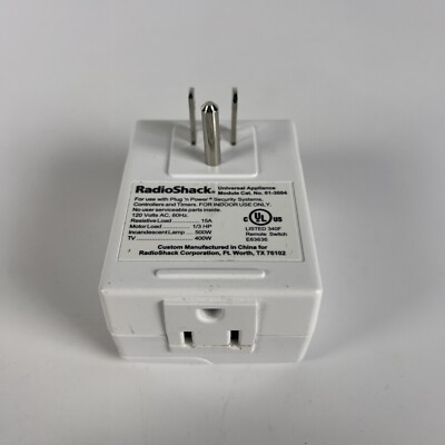 Radio Shack Plug ‘N Play 3 Prong Plug Universal Appliance Module 61 ...