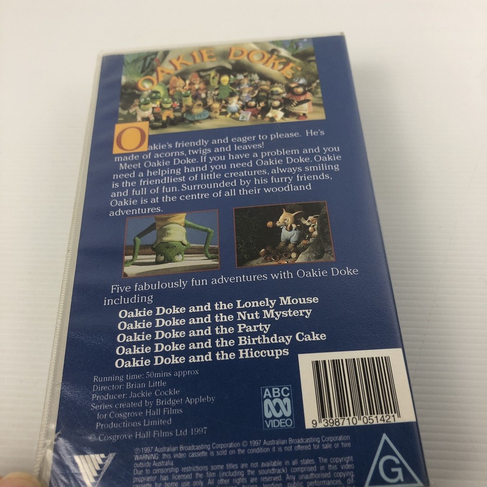 Oakie Doke And the Lonely Mouse Vhs Video Abc Rare | eBay UK