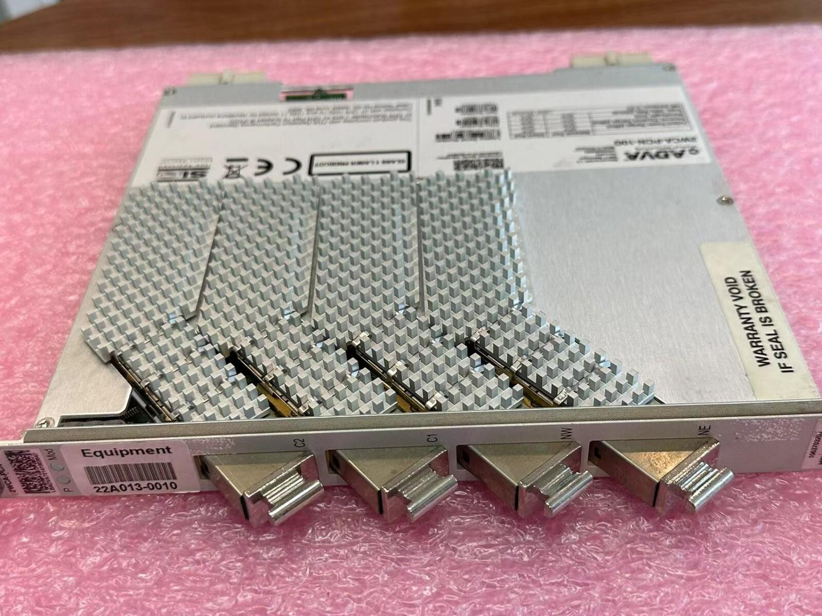 ADVA FSP 3000r7 WDM Channel Module 2wca-pcn-10g 2063703200-11 ...