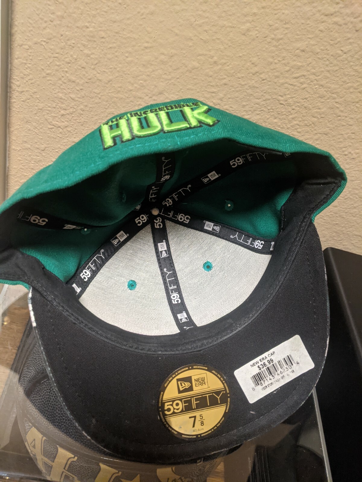 New Era 59fifty Incredible Hulk Marvel Cap *Rare* - Gem