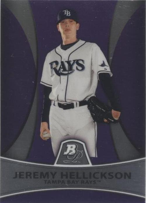 2010 Bowman Platinum - Prospects Jeremy Hellickson #PP3 Purple ...