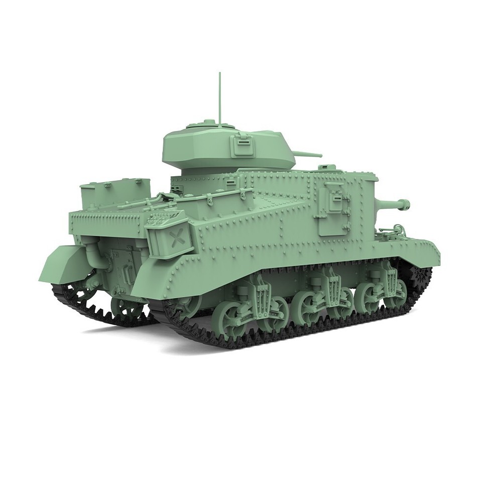 Model Kits 1/16 US M3 Grant Medium Tank | eBay