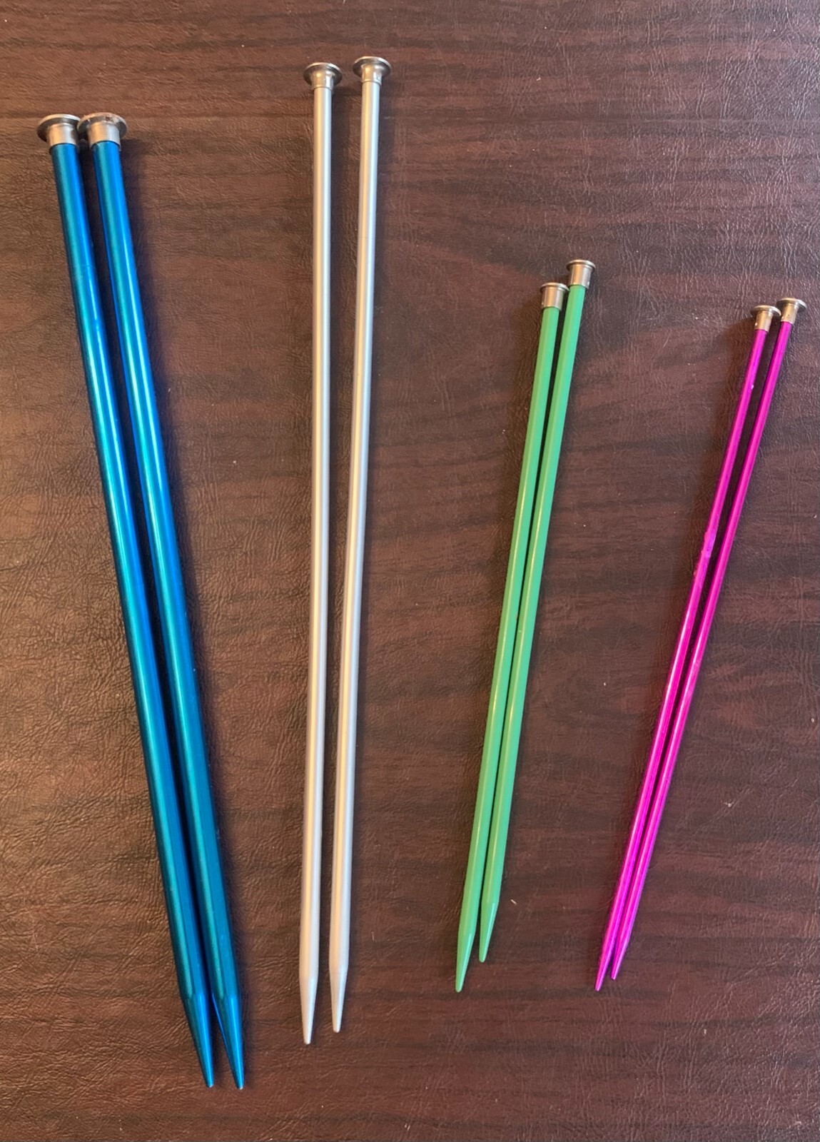 Lot of Vintage Knitting Needles Boye USA 15, 10 1/2, 10, & 6 Crafts ...