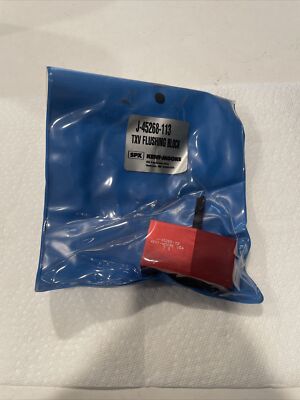 Kent Moore J-45268-113 TXV A/C Flushing Block Adapter Tool GM | eBay