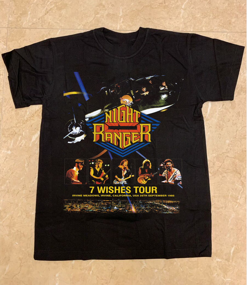 NIGHT RANGER Band Tour 1984 Gift For Fan S to 5XL T-shirt | eBay