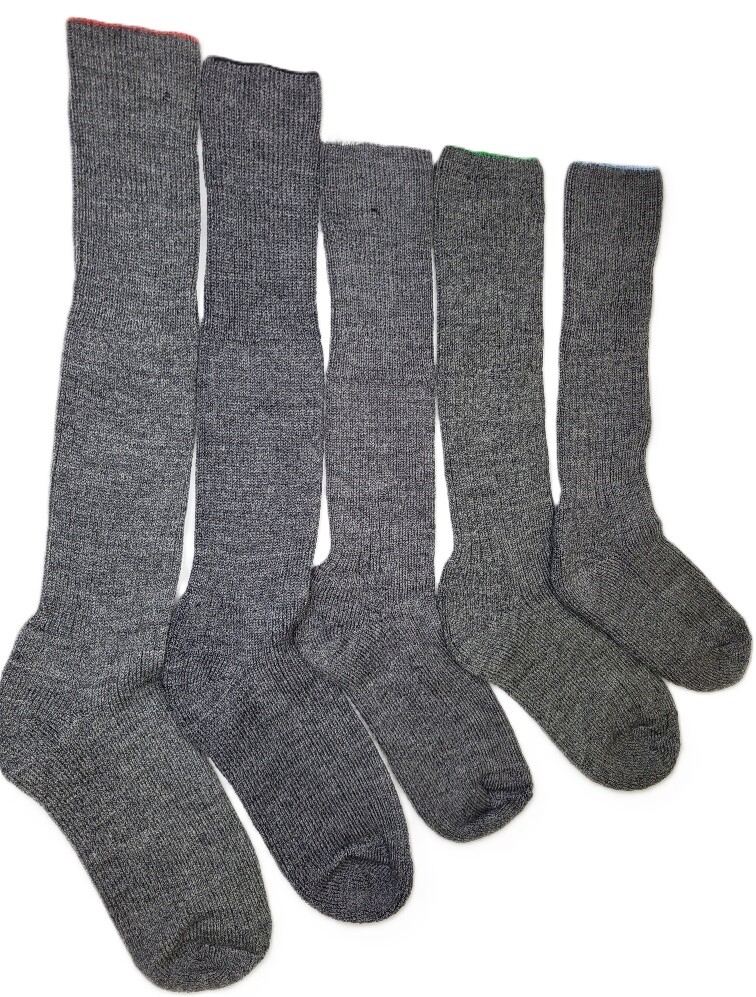 Canadian Forces Army Temperate Climate Socks 60 Wool Grey Made In Canada eBay