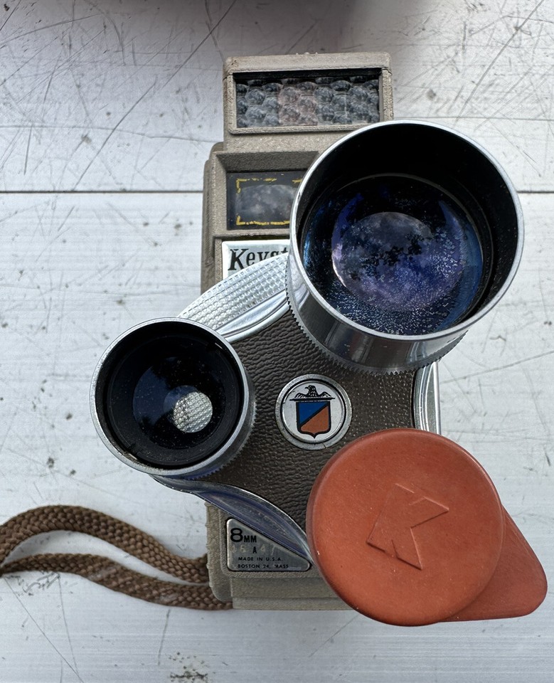 Estate 1959 Keystone Model KA-1C Electric Eye 8mm Triple Turret Movie ...