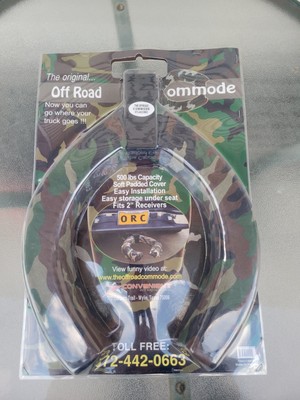 ORC Off-Road Portable Commode Hitch Camo Seat Emergency Toilet Camping ...