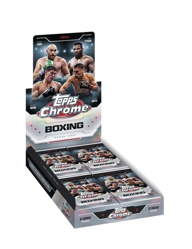 2024 Topps Chrome® Boxing Hobby Box Brand New Sealed Confirmed Order | eBay