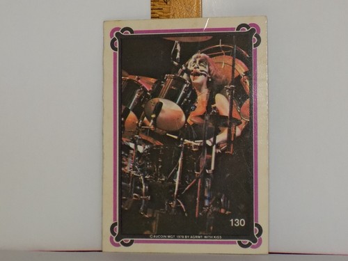 Trading Card KISS #130 Peter Criss The Catman 1978 Aucoin Management ...