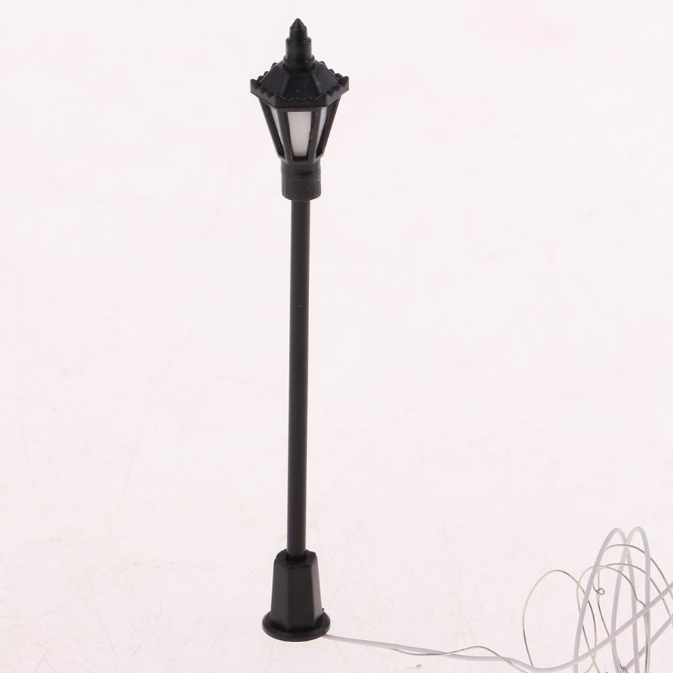 1:150 Street Light Miniature LED Lamp for Building Landscape | eBay UK