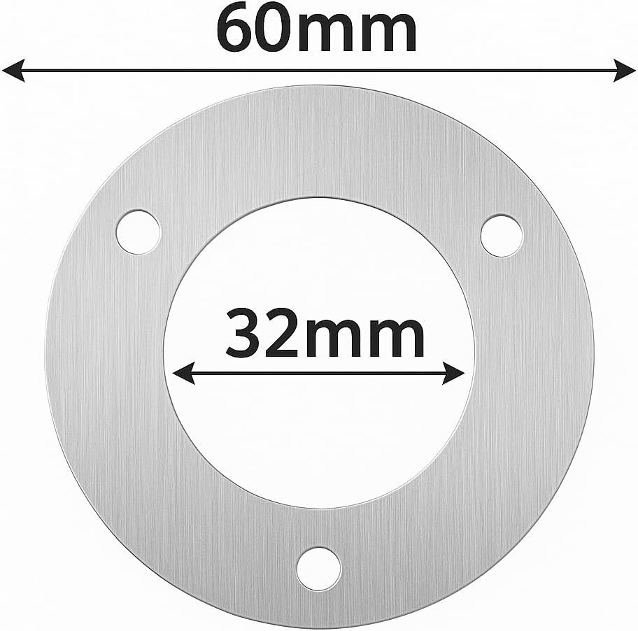 12 X Bird Nest Box Protection Plates 32mm Bird Box Stainless Steel Ring ...