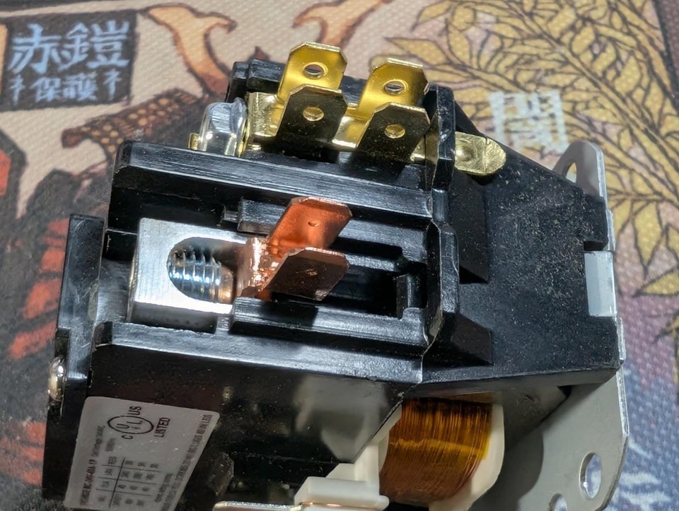 1-Pole AC Contactor 40Amp 24V Coil, Definite Purpose Relay for HVAC ...