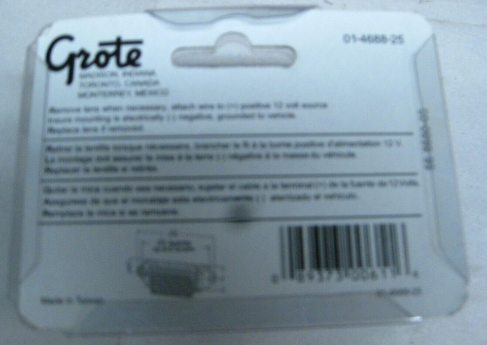 Grote 46882-5 Side Marker Light | eBay