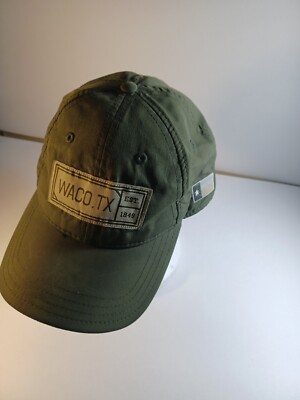 Waco Hat Company Waco est 1849 with Texas Flag Adjustable Ball Cap | eBay
