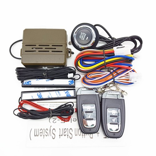 Start Push Button Remote Alarm System Keyless Entry Engine Kits Fit For ...