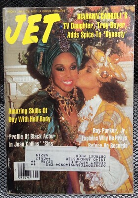 DYNASTY Soap Opera DIAHANN CARROLL Black Americana Jet Magazine March 3 ...