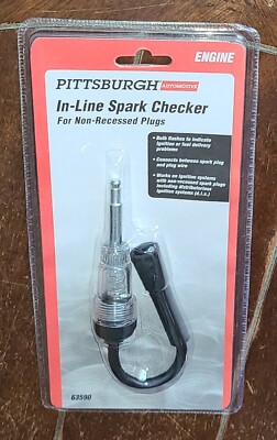 PITTSBURGH Automotive In-Line Spark Checker for Non-Recessed Plugs ...