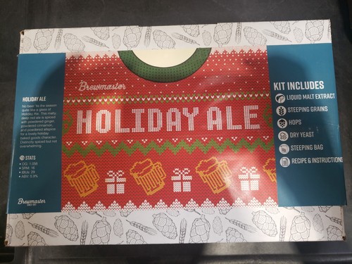 Holiday Ale- Brewmaster 5 gal Extract Beer Brewing Kit - Homebrew ...
