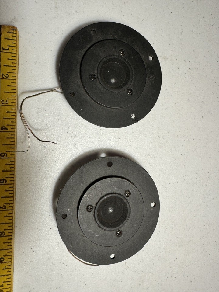 Realistic Radio Shack Dome Tweeter Pair Cat.No. 40-1276 Tweeters | eBay