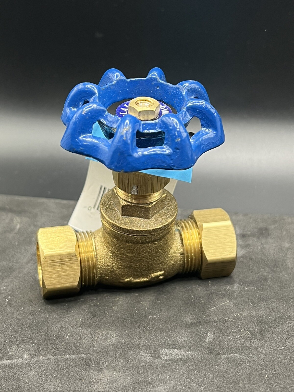 EZ Flo 1/2” Brass Compression Stop Gate Valve | eBay
