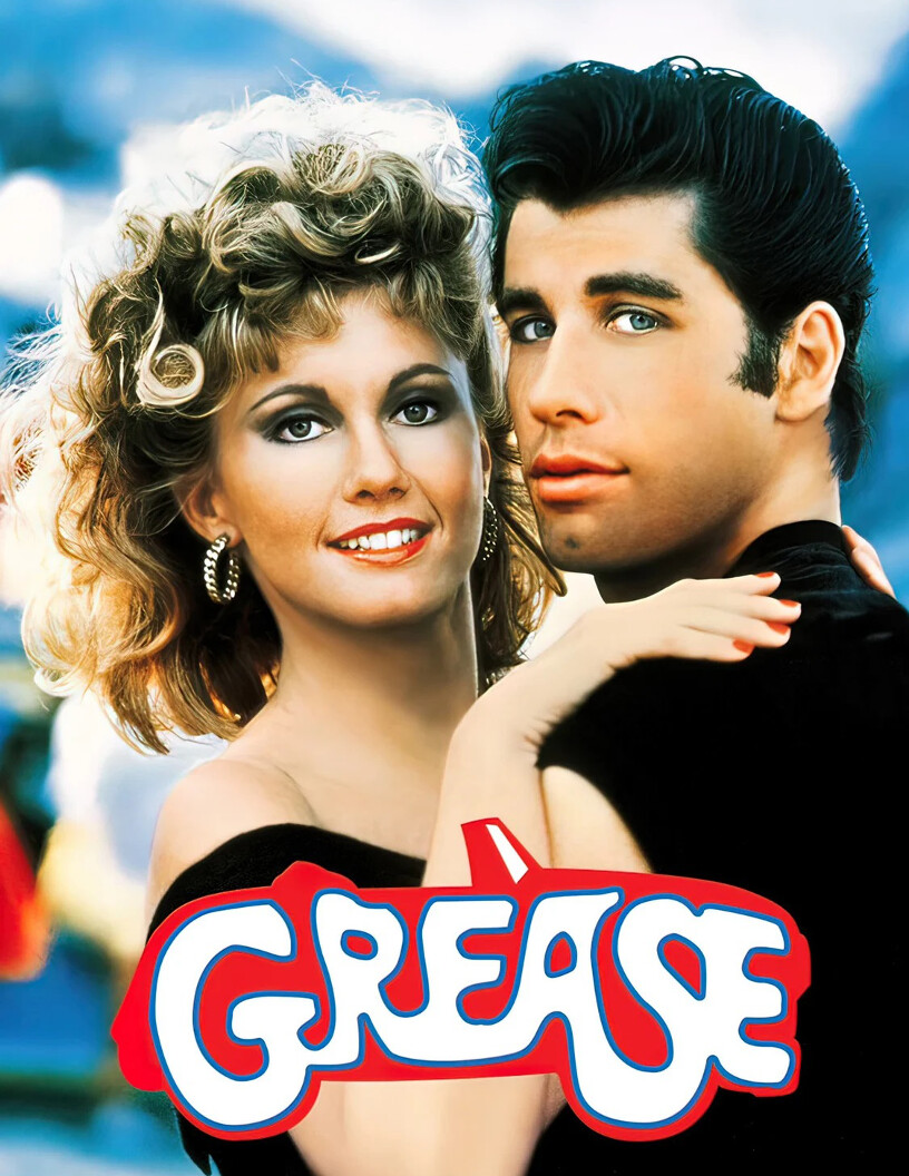 Olivia Newton John Travolta in Grease Movie Poster Picture Photo Print ...