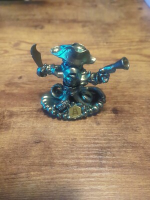 Skylanders Swap Force - Metallic Gold Wash Buckler Figure Chase Variant ...