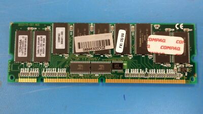 (1PC) THMY721630BEG-80 TOSHIBA 128MB SDRAM MODULE 3.3V COMPAQ# 306431 ...