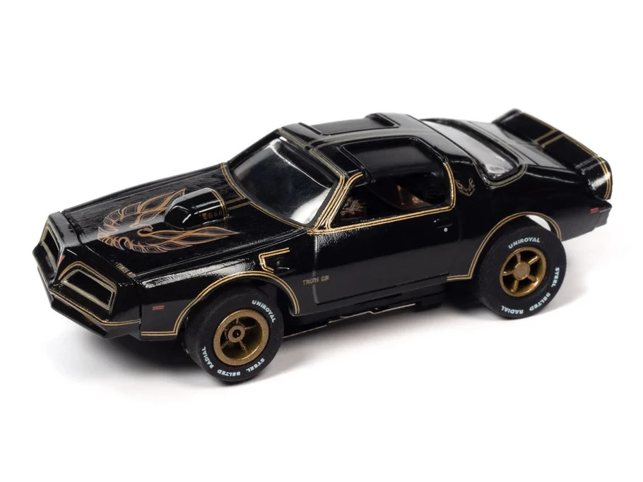 Auto World 1977 Pontiac Firebird T/A Black HO Slot Car Icons SC402 ...