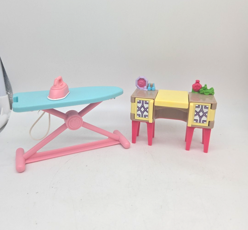 Fisher Price Loving Family Ironing Board & makeup Vanity Lot | eBay