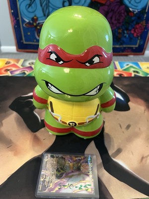 2015 Raphael TMNT Bank Teenage Mutant Ninja Turtles 9” Ceramic Coin ...