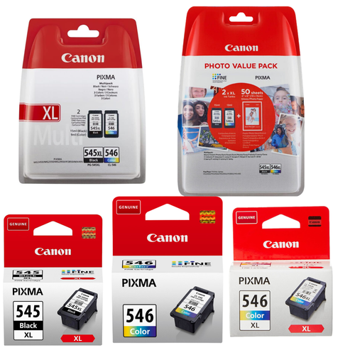 Canon PG545 CL546 XL Ink Cartridges for PIXMA MG2455 Printer | eBay UK