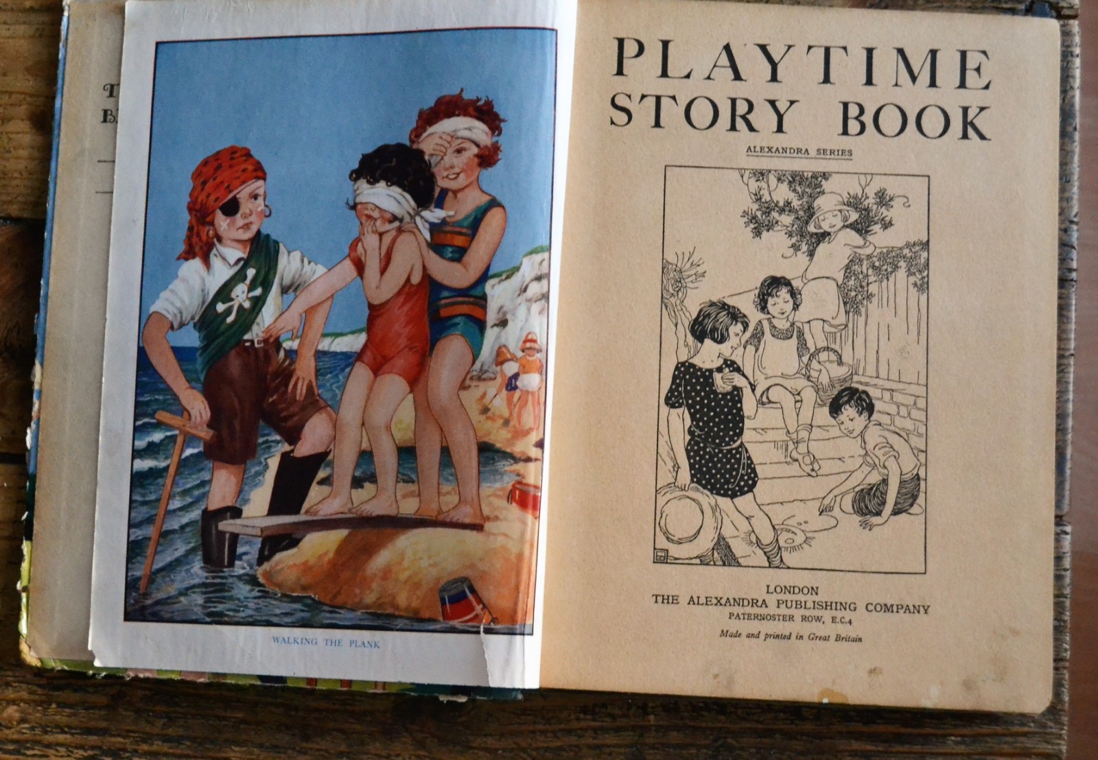 Playtime Story Book 1938 Annual Hardback Children's Book 124 Pages | eBay