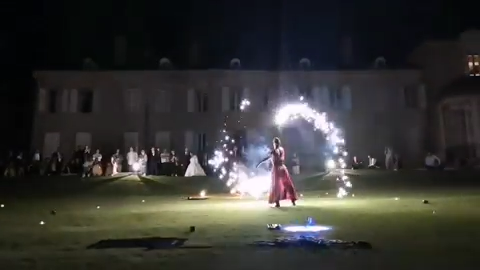 Electric Pyro Staff Practice Dancers Dance Fireshow Festivals Show ...