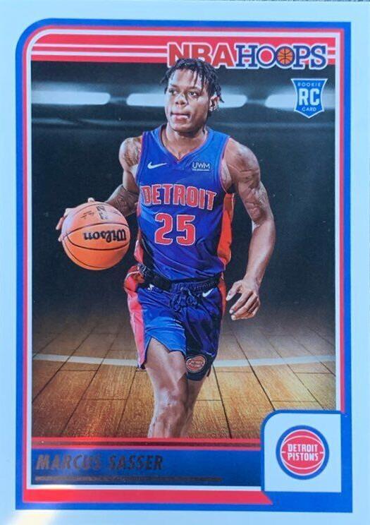 2023-24 Panini NBA Hoops - Rookies Marcus Sasser #260 Impulse (RC) for ...
