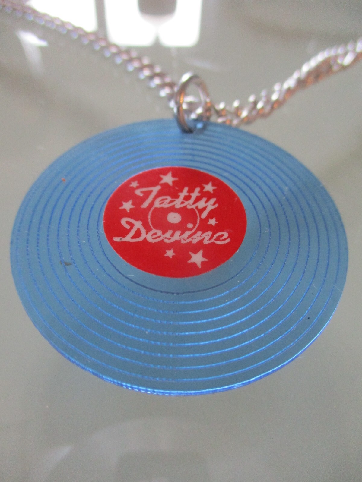 Tatty Devine Record Necklace - Gem