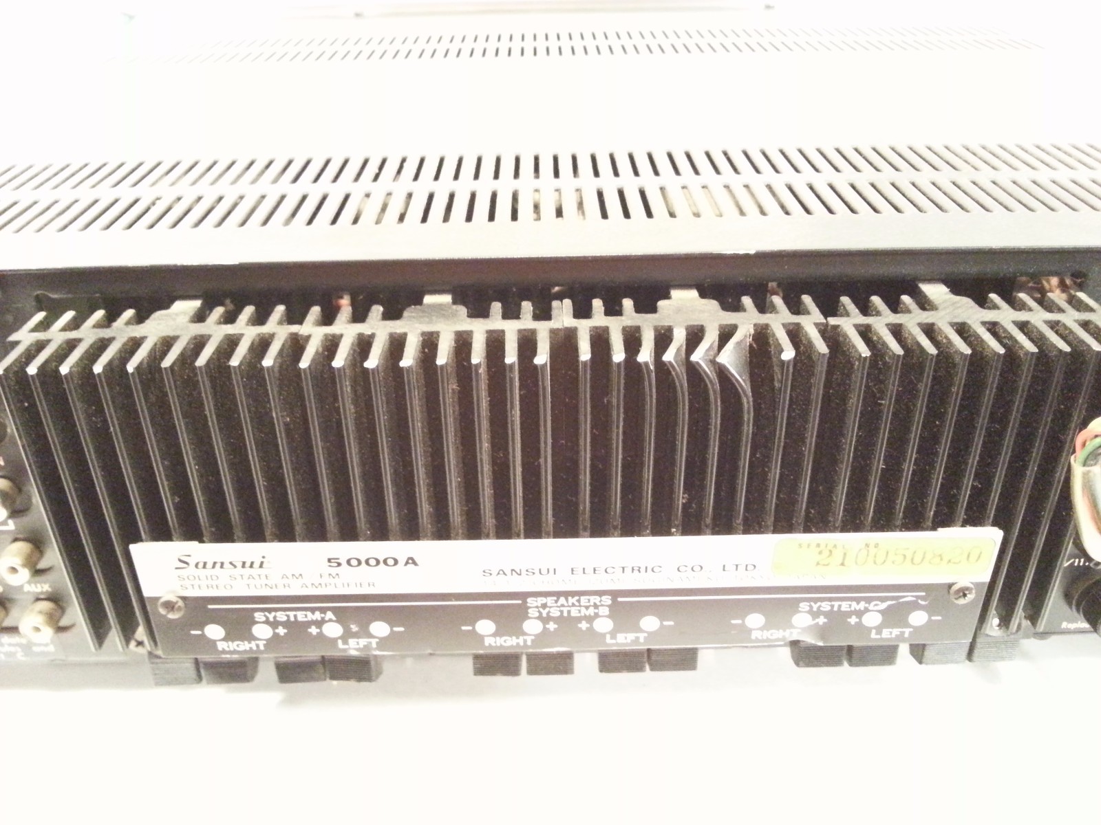 Vintage Sansui 5000A Stereo Receiver with Schematic | eBay